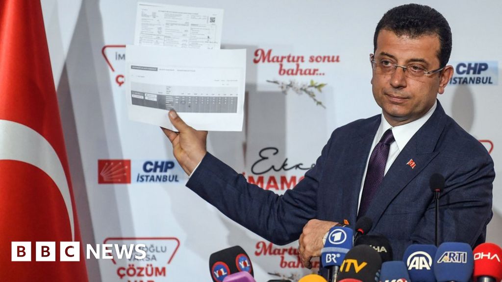 Turkey AK party rulers are bad losers, says election 'winner' Imamoglu ...