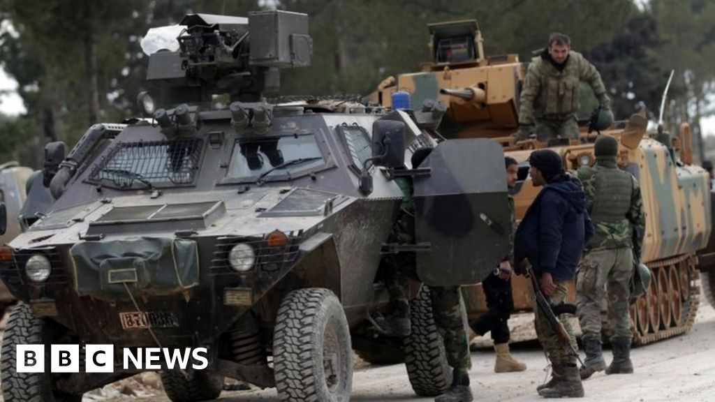 Syria war: Russian 'friendly fire' kills Turkish soldiers - BBC News