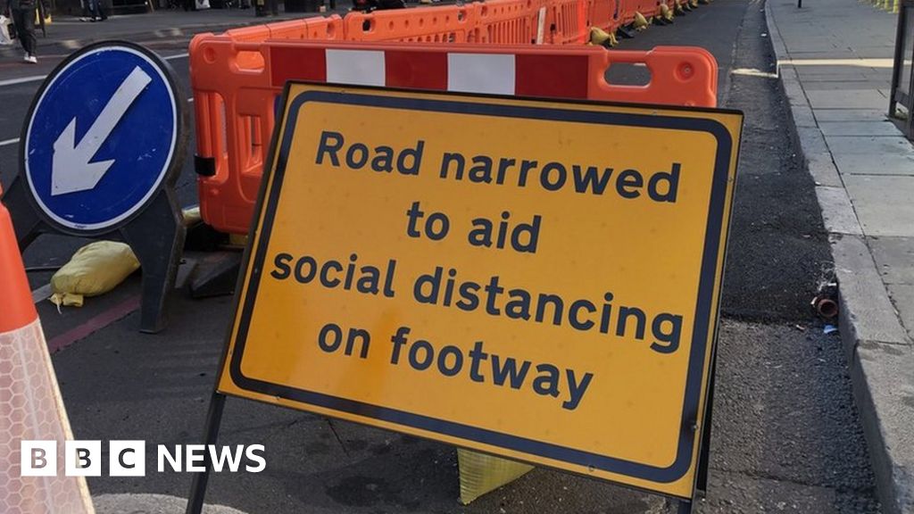 Londonderry: Social distancing work under way in city