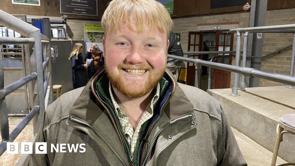 Clarkson's Farm star Kaleb Cooper releases charity sheep rap - BBC News