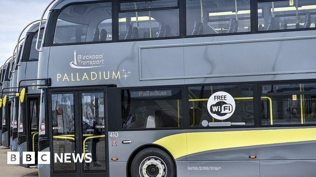 Blackpool buses: £8m loan to convert fleet to electric approved - BBC News