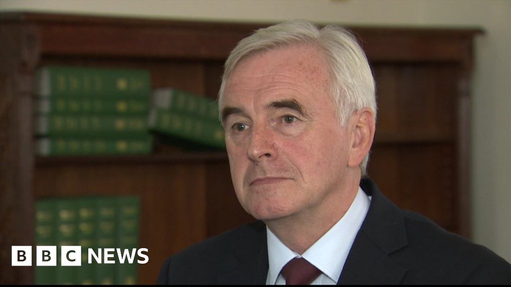 John McDonnell's changing position in clips - BBC News