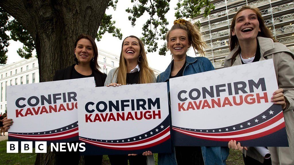Brett Kavanaugh case: 'They're using MeToo politically' - BBC News