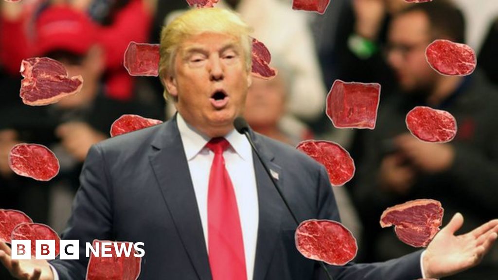 Steak-gate: Was it really Donald's meat? - BBC News