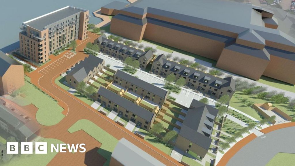 Plans for 117 new homes approved for Schooner Way, Cardiff - BBC News