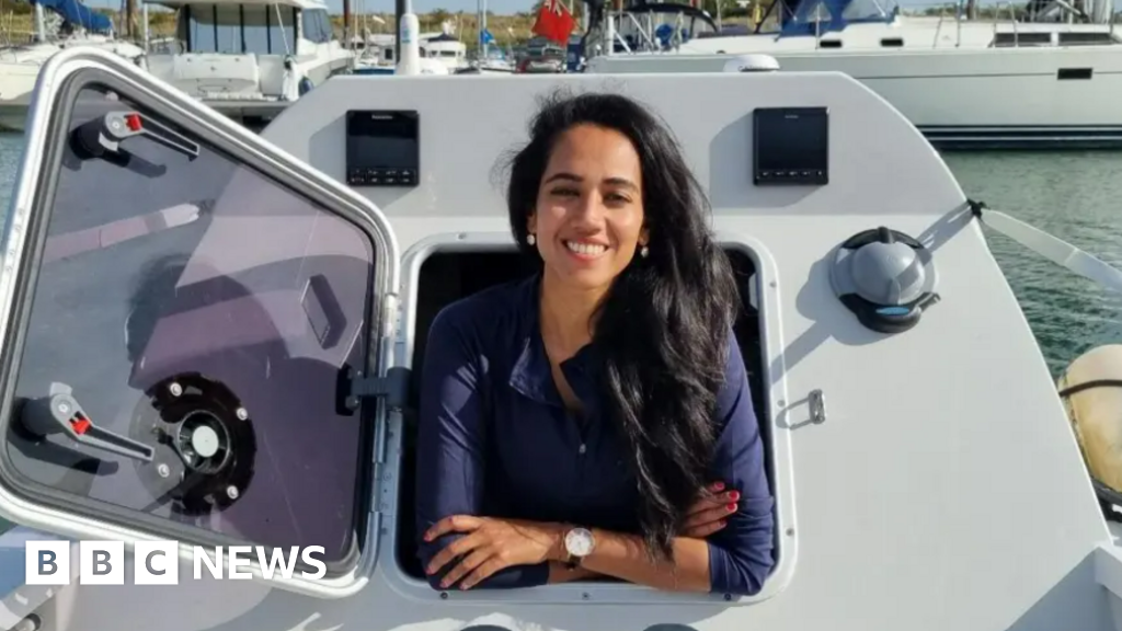 Rower Ananya Prasad celebrates Christmas at sea during Atlantic ... Rower Ananya Prasad celebrates Christmas at sea during Atlantic ...