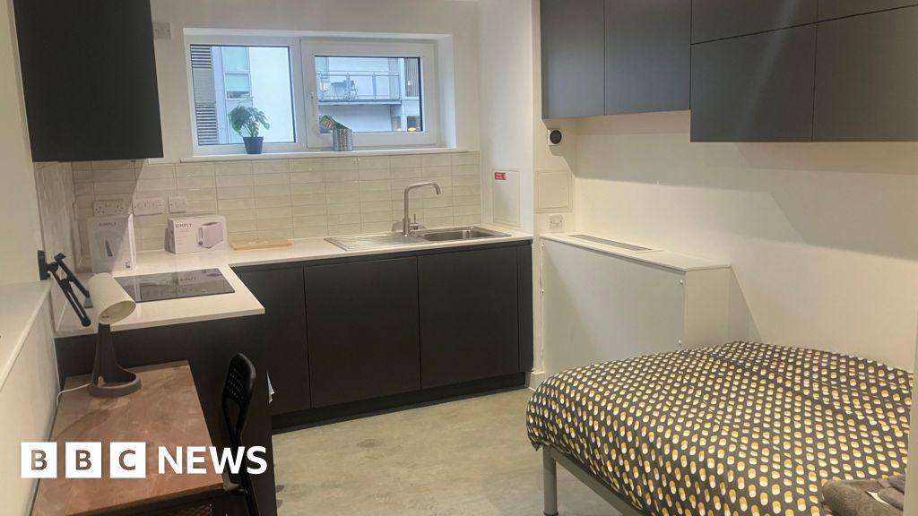 Homeless village to be furnished after successful charity appeal - BBC News