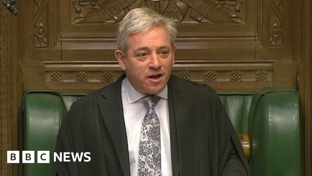 John Bercow denounces MP Drew Hendry's 'extraordinary behaviour' - BBC News