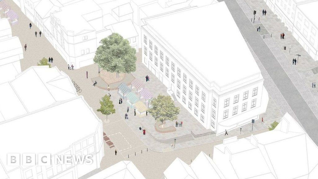 Tree planting revamp for St Nicholas Square in Colchester - BBC News