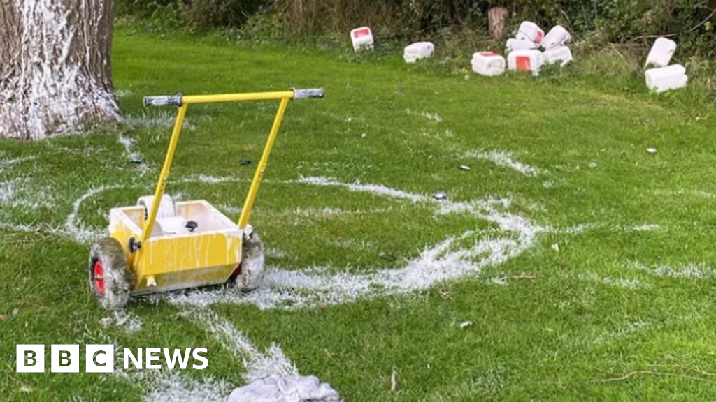 Sussex: Children's football club 'gutted' after vandalism damage