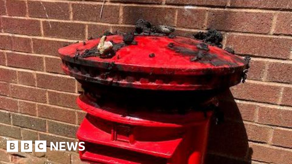Organisers shocked as charity postbox topper destroyed in fire