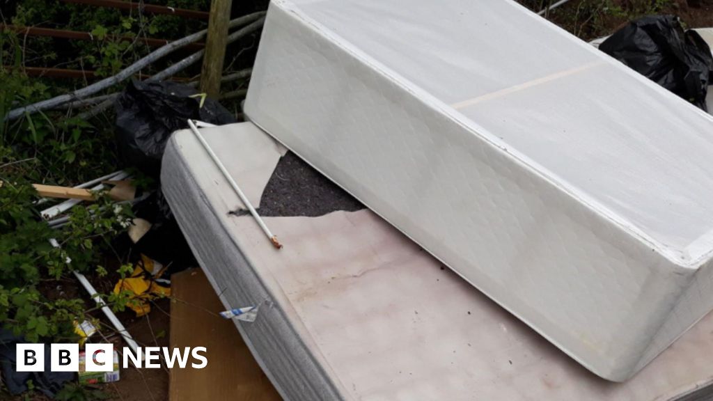 Folkestone fly-tippers face tougher penalties - BBC News