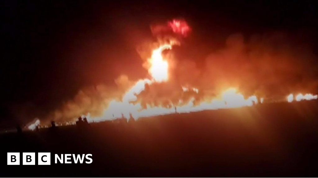 Mexico pipeline explosion kills and injures dozens