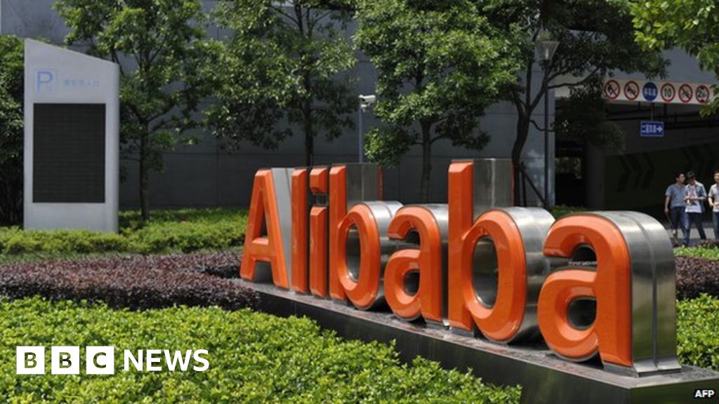 Shares in Alibaba and Suning jump after co-operation deal - BBC News