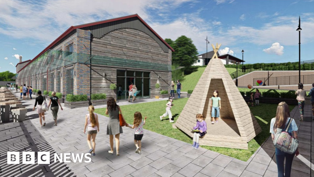 Barry Waterfront: Leisure village plan for old rail shed - BBC News