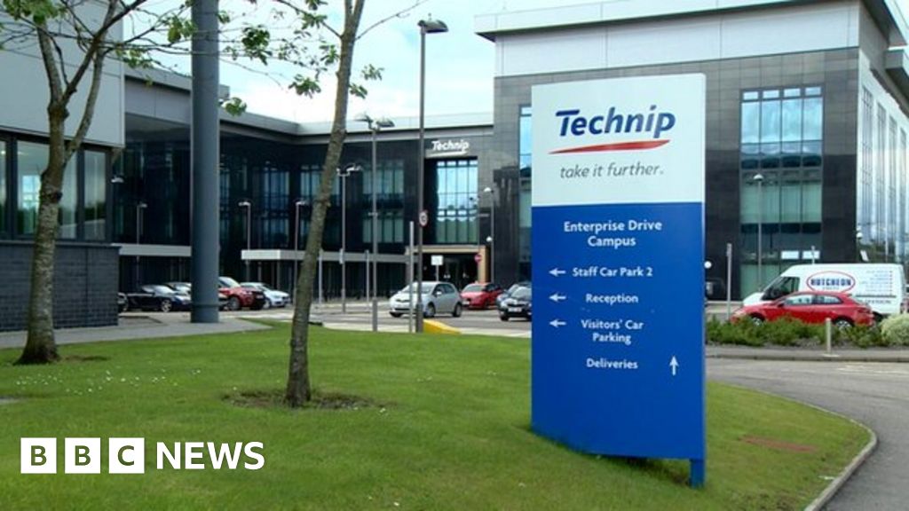 North Sea 'under pressure' as Technip sheds 6,000 jobs - BBC News
