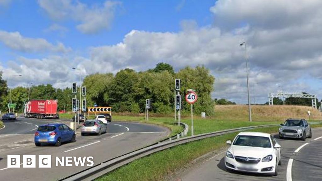 Car driver hit by van moments after crash row