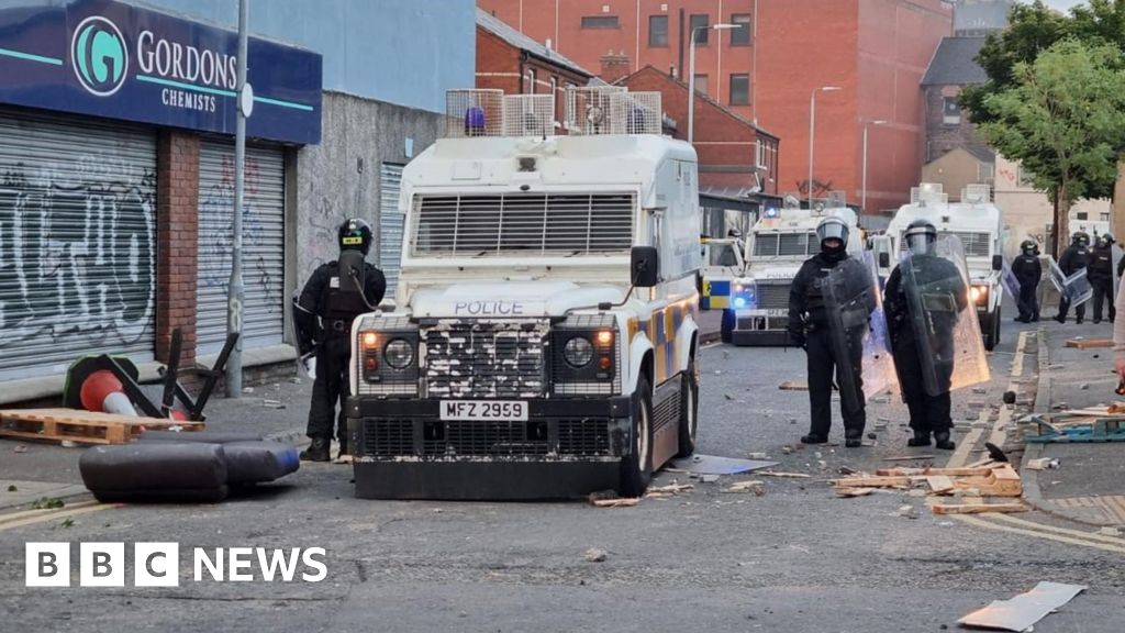 Judge says Belfast protest violence had 'racist elements' - BBC News
