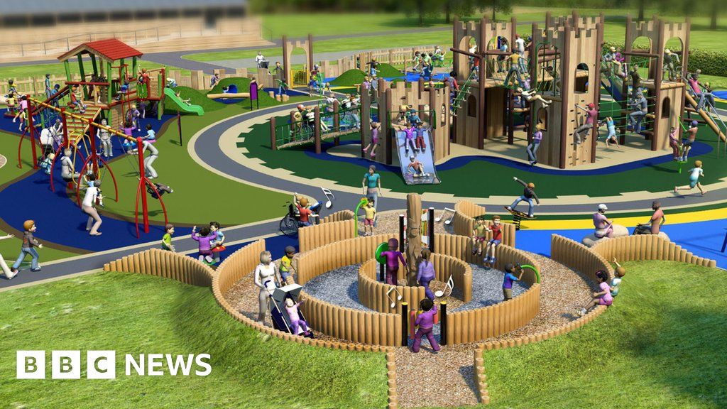 Hawick's Wilton Lodge Park facelift ahead of schedule - BBC News