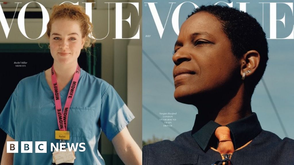 Coronavirus: London key workers to star on cover of British Vogue - BBC ...