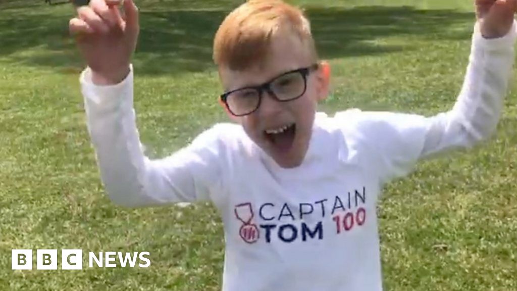 Captain Sir Tom inspires Colchester boy with cerebral palsy