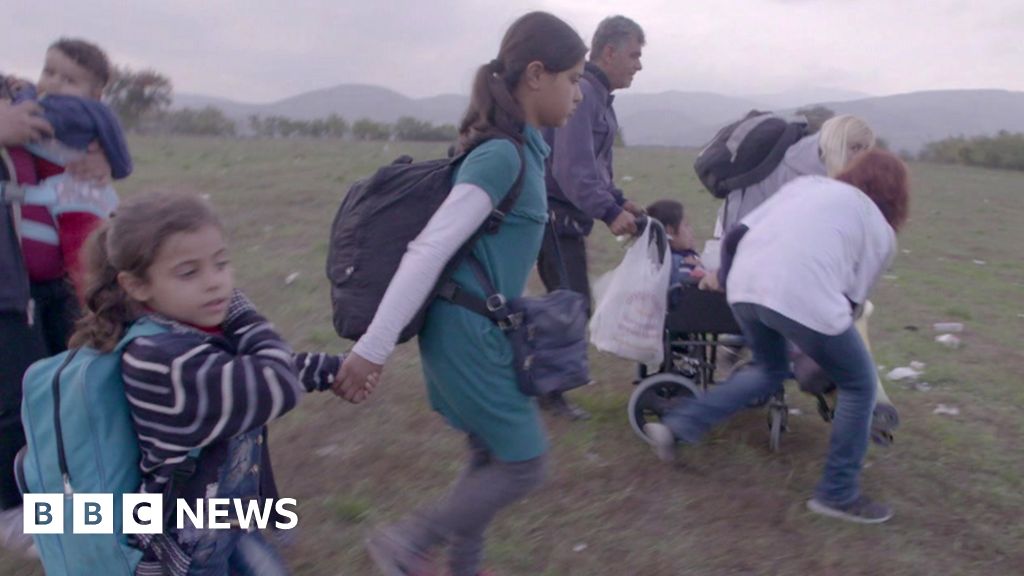 Exodus: Behind the scenes - BBC News
