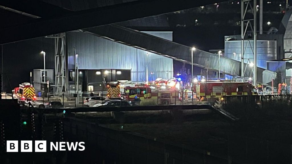 Sheffield power station blaze under control, says fire service