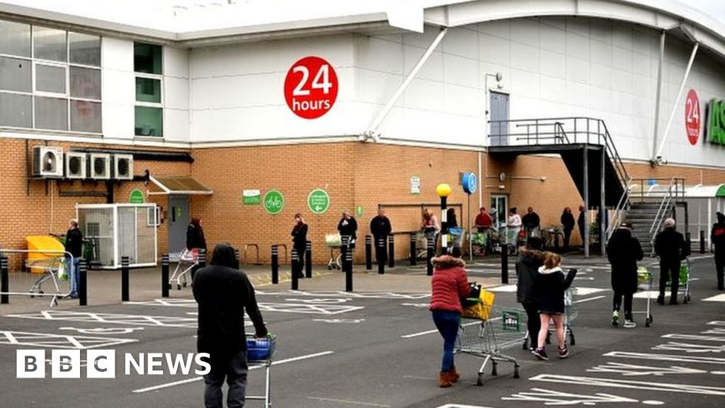 Shoppers in Scotland warned of return to supermarket queues - BBC News