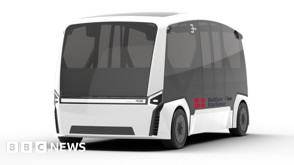Driverless bus coming to Belfast Harbour Estate - BBC News
