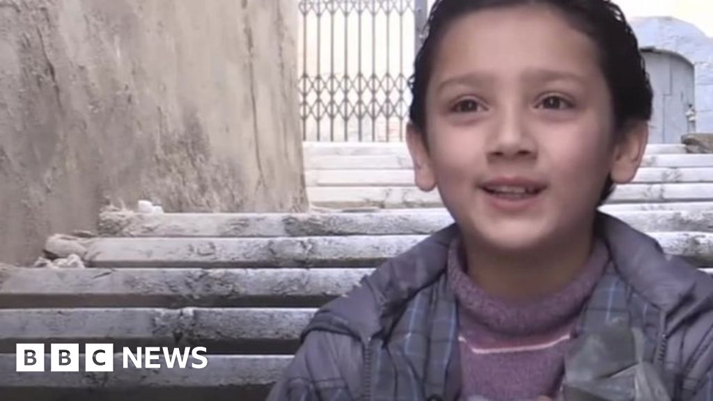 How do Syrian children explain the war? - BBC News