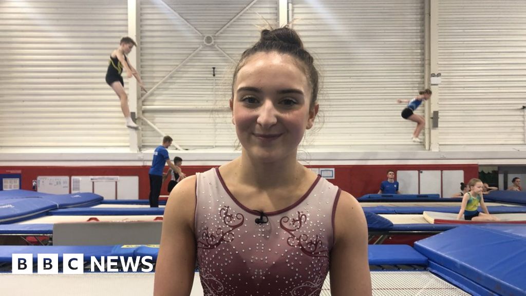 Northampton trampolinists prepare for world championships - BBC News