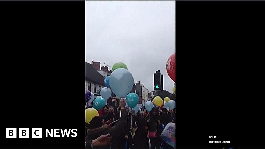 Balloon release tribute for crash death boy killed day before birthday ...