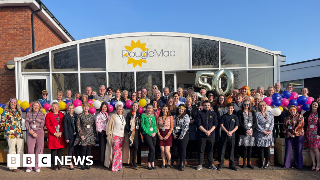Dougie Mac Hospice celebrates 50 years in Stoke-on-Trent - BBC News