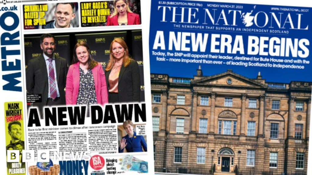 Scotland's papers: A 'new era' as next first minister to be revealed ...