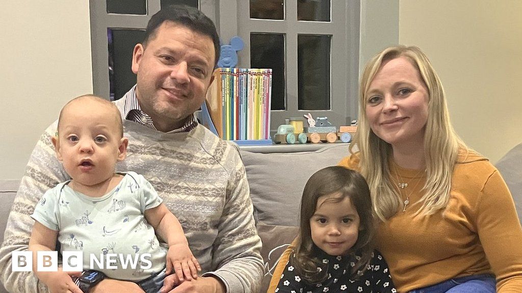 Peterborough family celebrates baby Luca with charity walk