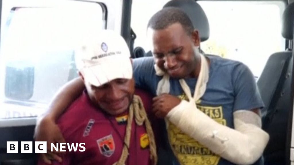 Papua New Guinea police fire on student rally, casualties feared - BBC News
