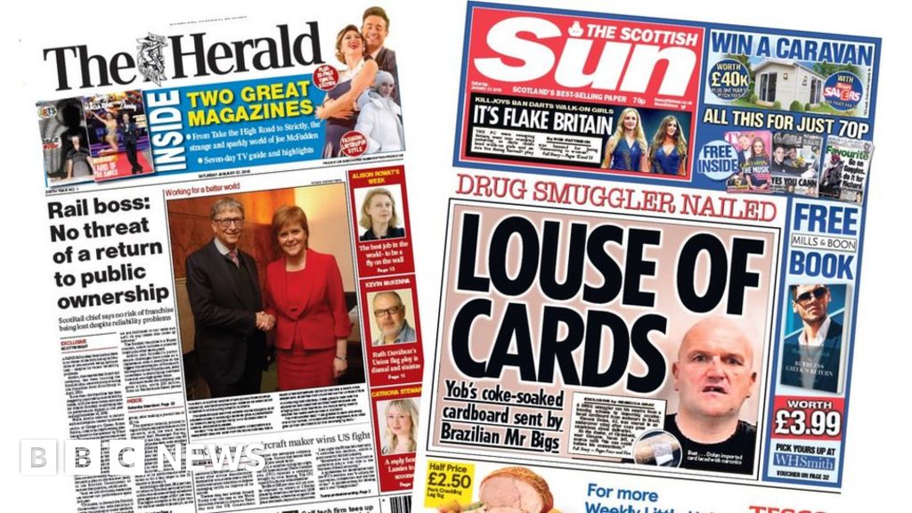 The papers: No public return for ScotRail