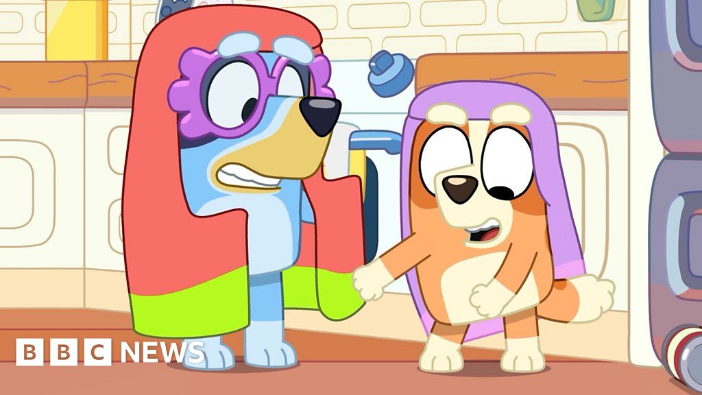 Bluey: How a Welshman brings the kids cartoon to life - BBC News