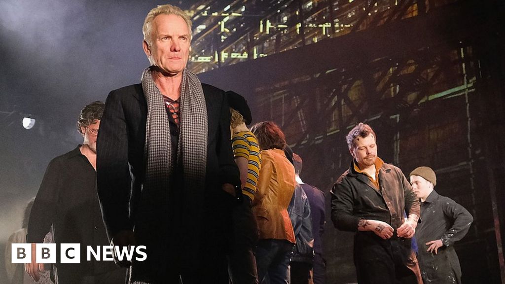 Sting stands in for sick actor in Last Ship musical - BBC News