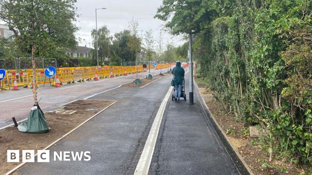 Cambridge's £24m Milton Road pathway too narrow - resident - BBC News