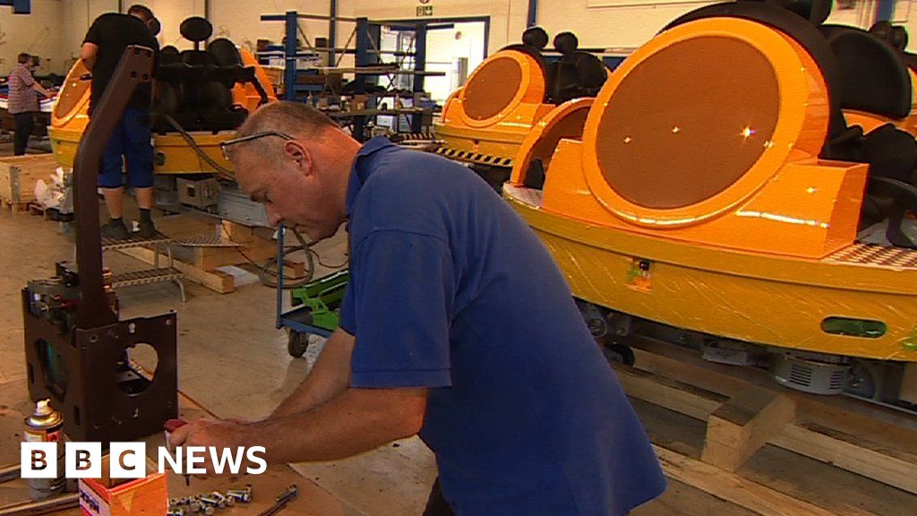 Inside the Black Forest's rollercoaster factory - BBC News