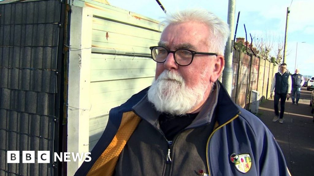 GAA fans hopeful as Casement work begins - BBC News