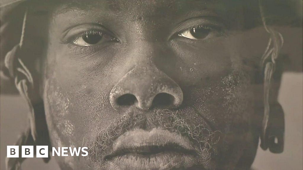 The faces of battle - portraits of US soldiers at war - BBC News