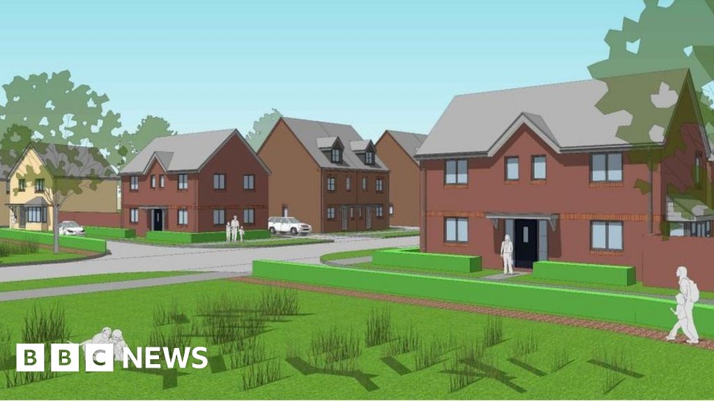 Swindon: designs approved for 100-home village expansion - BBC News
