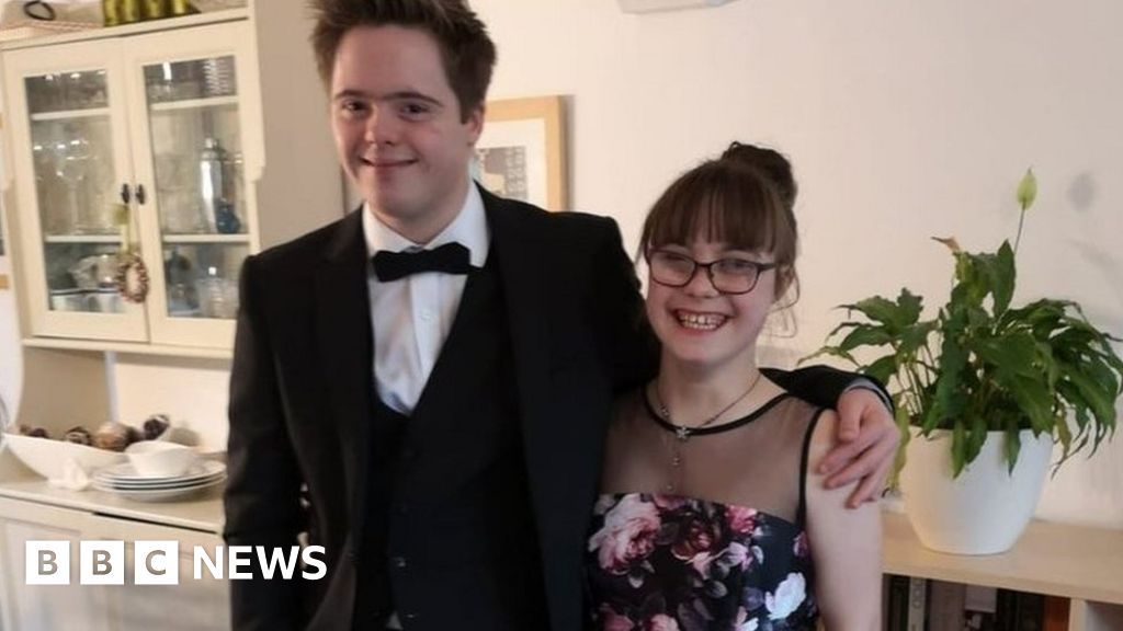 Teen couple with Down's syndrome voted prom king and queen