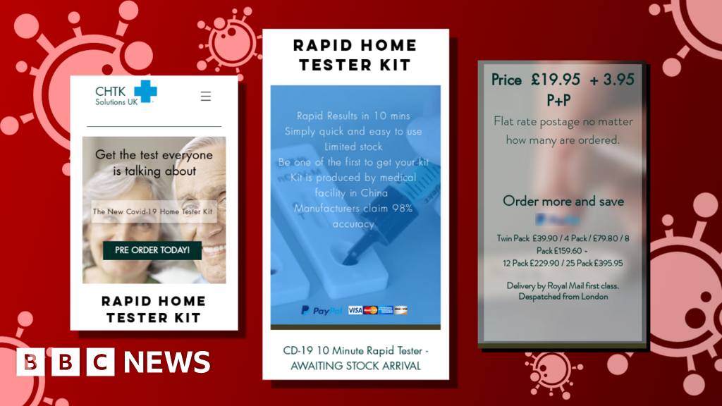 Coronavirus: Scam sites selling masks and fake cures taken down