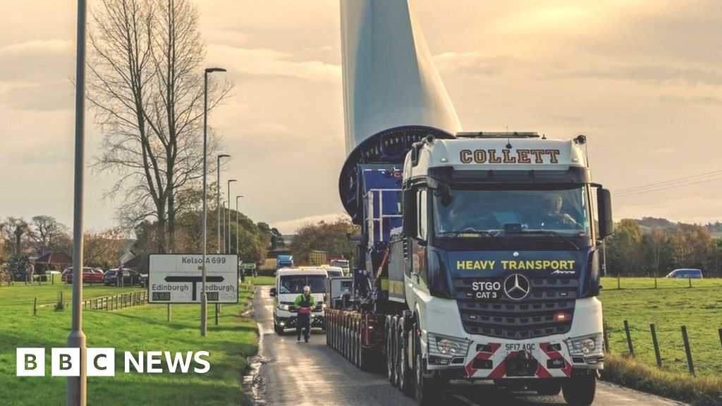Vandals target Hawick wind turbine blade delivery