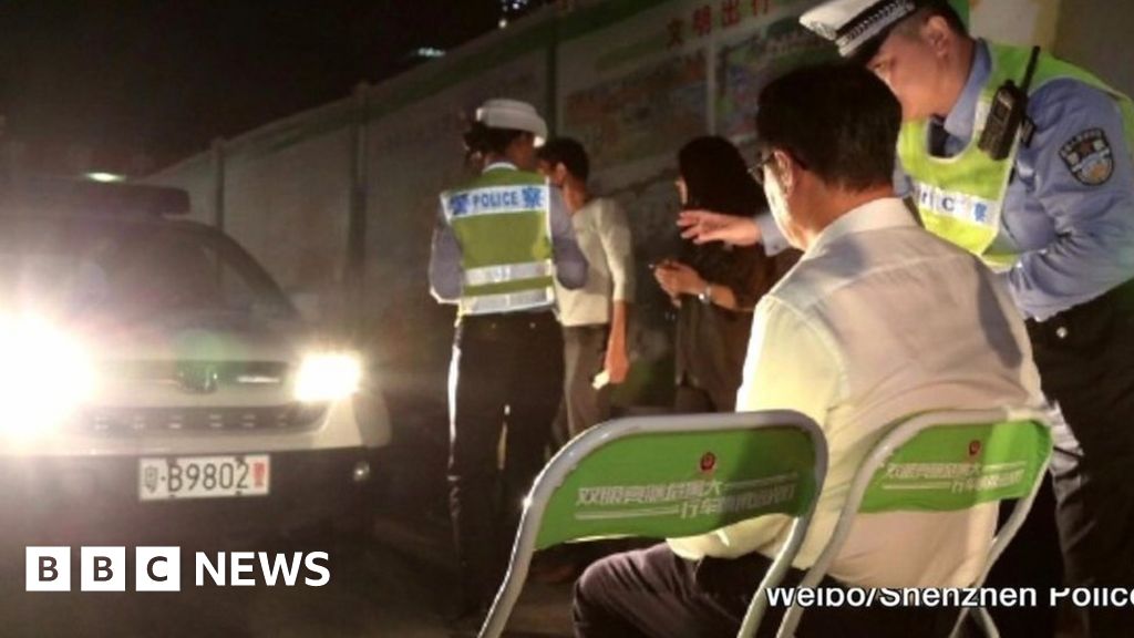Chinese city reintroduces odd motoring punishment - BBC News