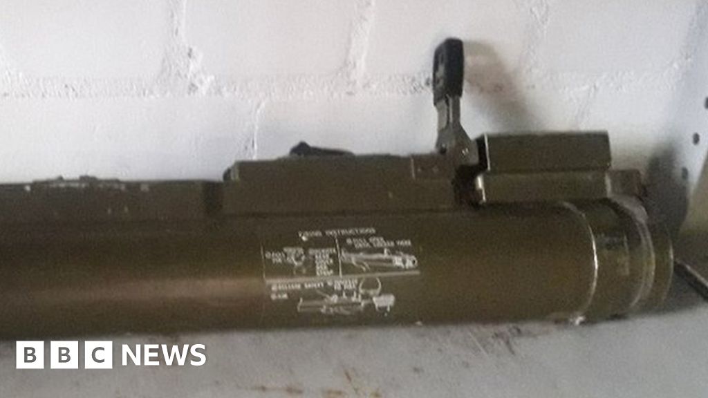 Rocket launcher handed in to Lymington police during gun surrender ...