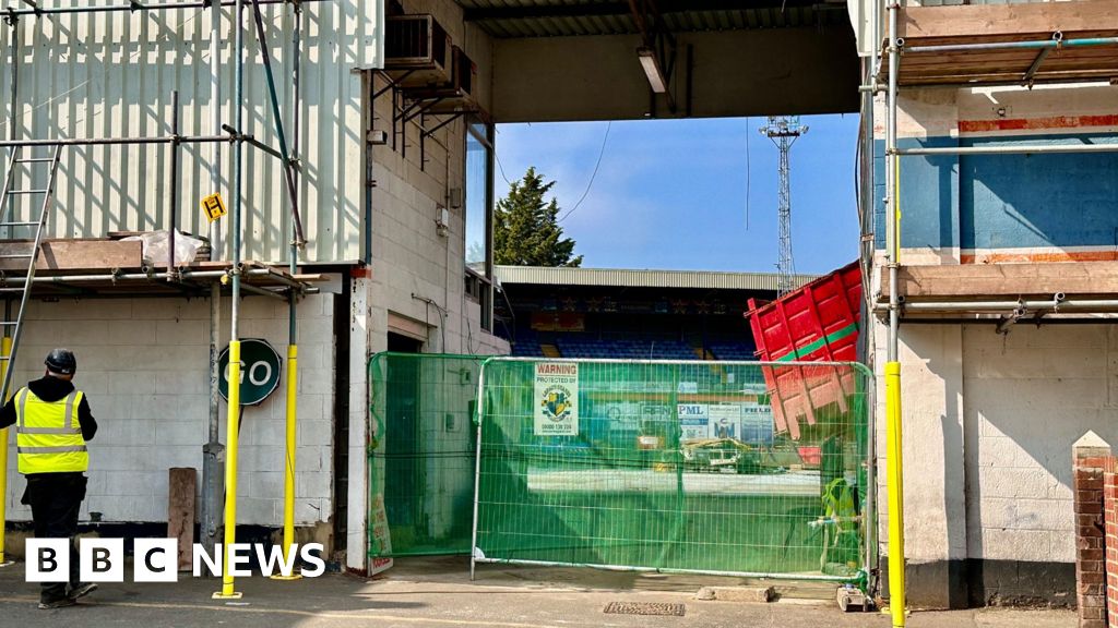 Luton Town: Latest images show stadium improvement work